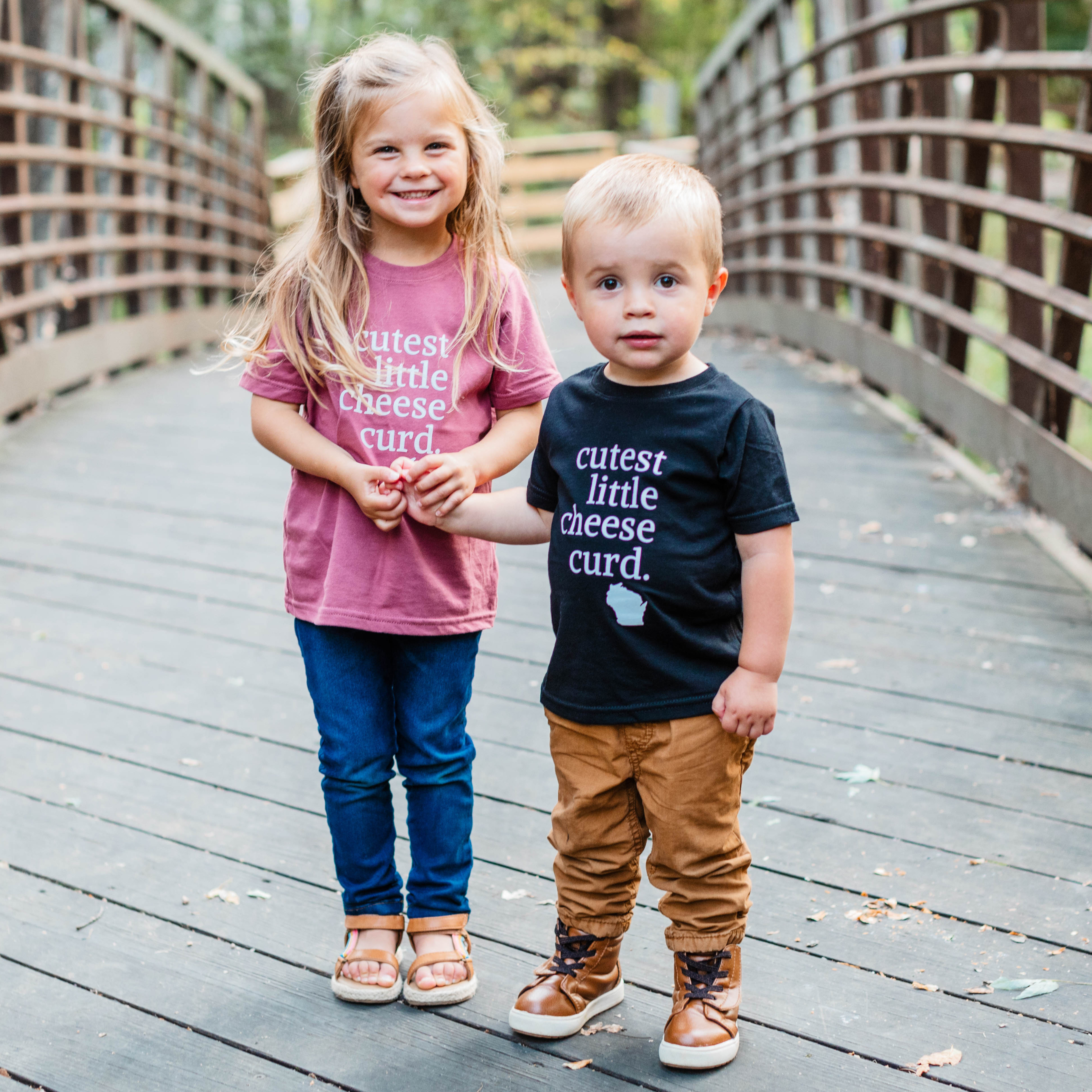 'Cutest Little Cheese Curd' Toddler Tee – Greenleaf Designs
